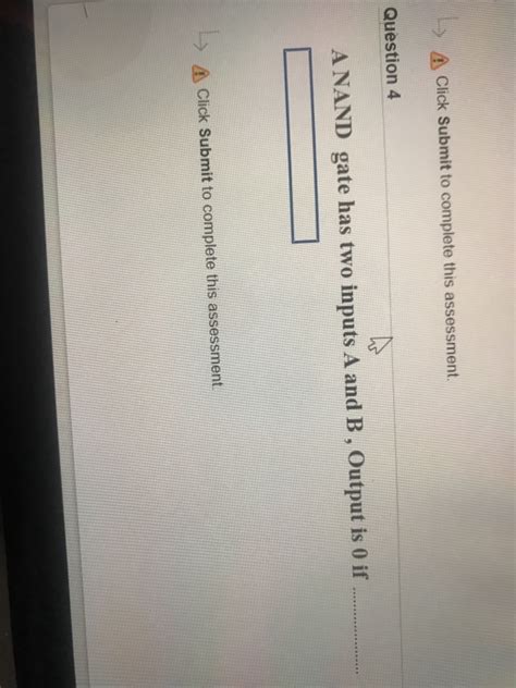 solved click submit to complete this assessment question 4