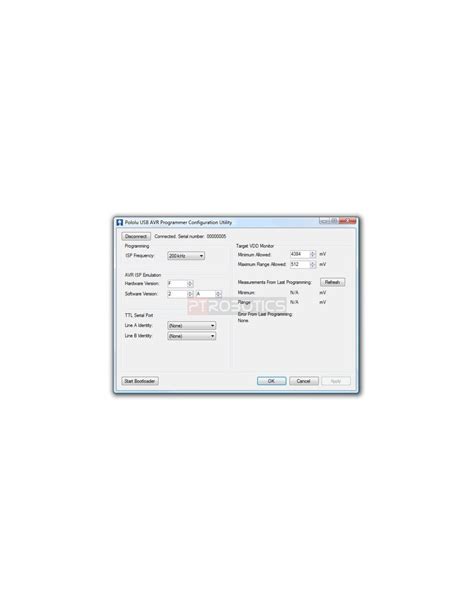 Pololu USB AVR Programmer Programadores PTR001543