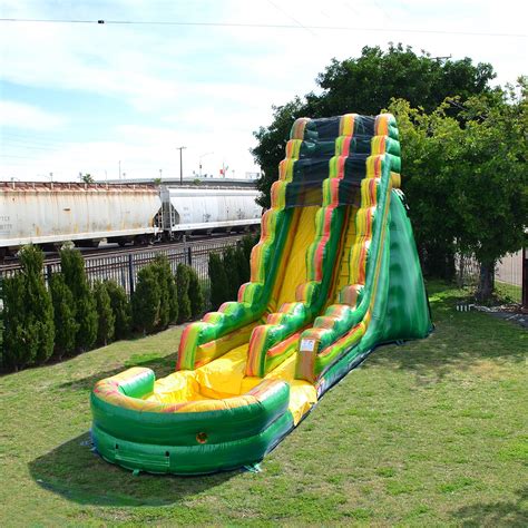 Jumporange 19 Amazon River Commercial Grade Water Slide Inflatable