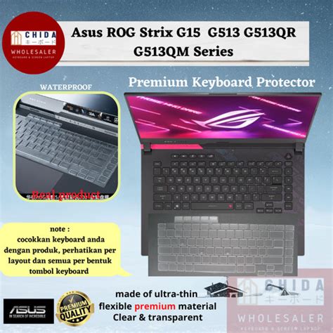 Jual Keyboard Protector Asus Rog Strix G G G Qr G Qm Series Coosk Kota Semarang