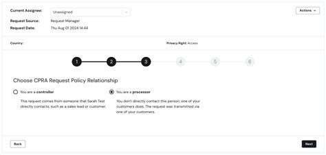 Processor Requests Datagrail Documentation
