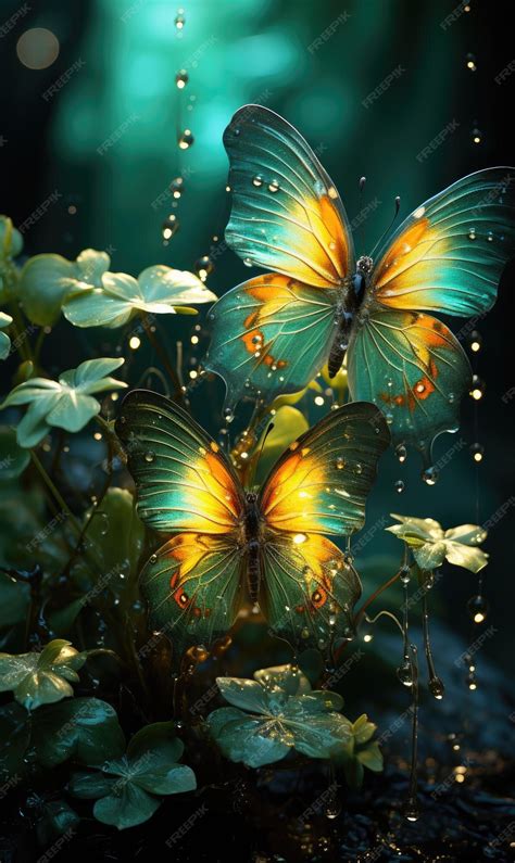 Elegant Flutter Butterflies Background Offering Charming Wallpaper Banner Design Ideal For