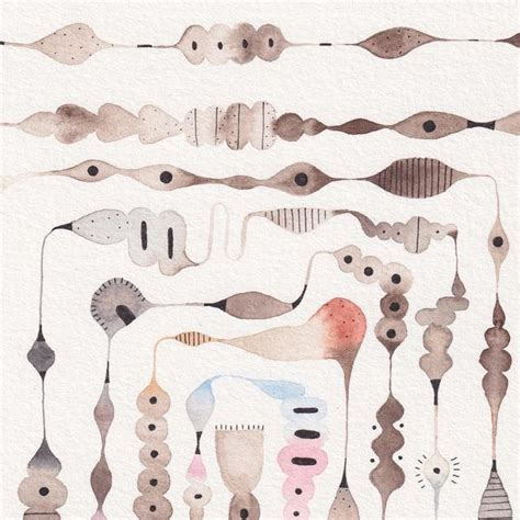 Abstract Watercolor Art By Sophie Roach