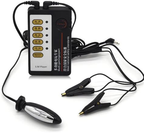 Amazon Com Electric Shock Nipple Clamps Clitoral Clamp And Anal Butt Plug Bdsm Metal Thread