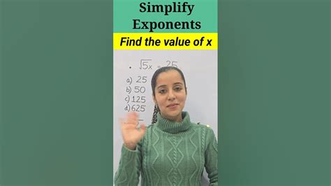 Correct Way To Simplify👍 Find The Valueof X Maths Gurleenclasses
