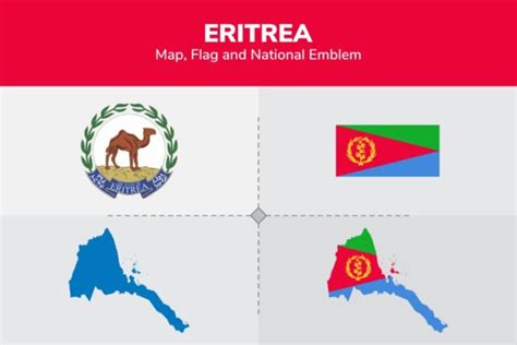 Eritrea Map Flag And National Emblem Graphic By Shahsoft Creative Fabrica