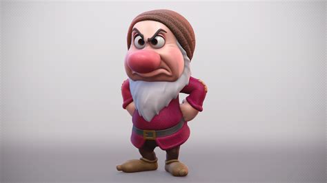 Grumpy Dwarf Disney