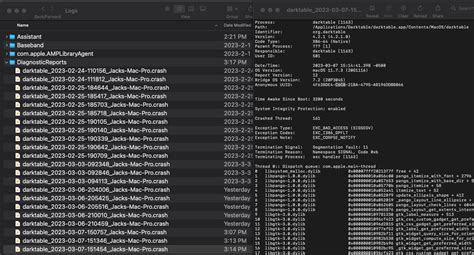 Crashes Of Dt 421 On Mac 1173 · Issue 13860 · Darktable Org