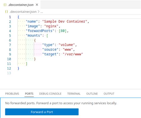 github codespaces and automatic port forwarding — wild wild wolf