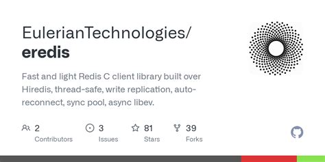 Github Euleriantechnologieseredis Fast And Light Redis C Client