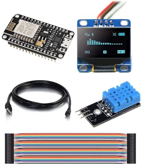 iot kit compatible with arduino ide esp8266 starter kit weather station kit with esp8266