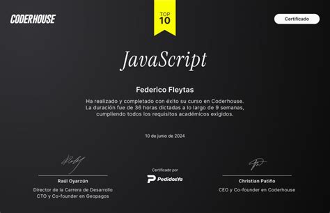 Javascript Frontend Desarrolloweb Federico Fleytas