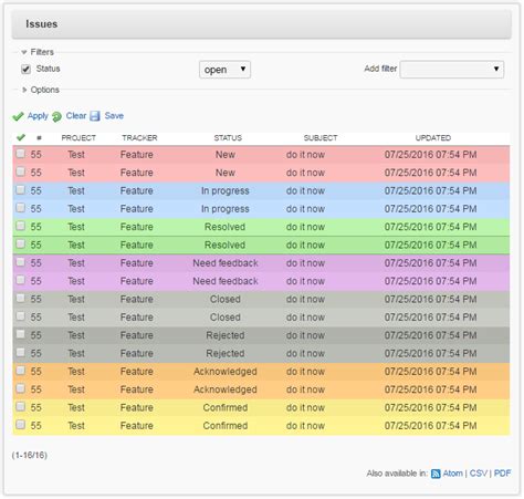Github Oklasredmine Color Tasks Make Your Favorite Redmine Theme