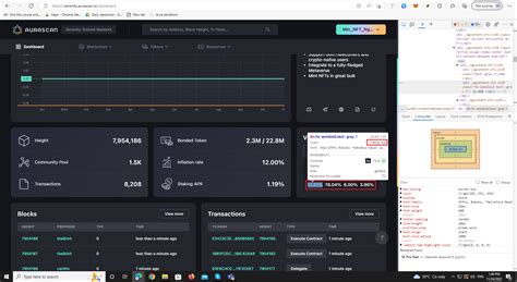Aurascan Improve Dashboard · Issue 1233 · Aura Nwaurascan · Github