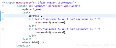 Mybatis中动态sql语句标签详解 腾讯云开发者社区 腾讯云