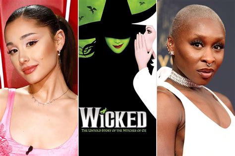 Ariana Grande And Cynthia Erivo Share Behind The Scenes Photos From