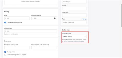 Shopify Refresh Theme Customizing Each Product Page With Metafields
