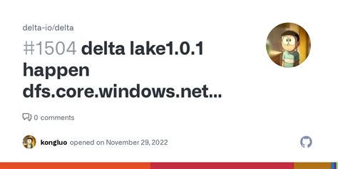 Delta Lake10 Not Found For Azure Storage
