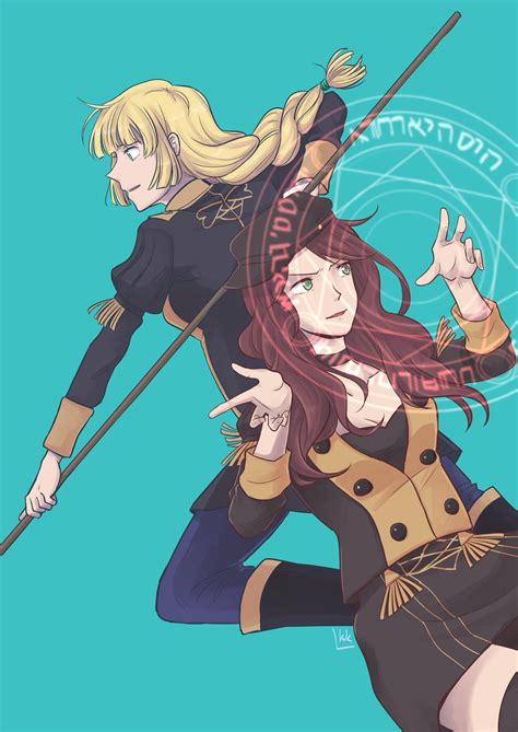 Ingrid And Dorothea Fire Emblem Fire Emblem Characters Fire Emblem Games