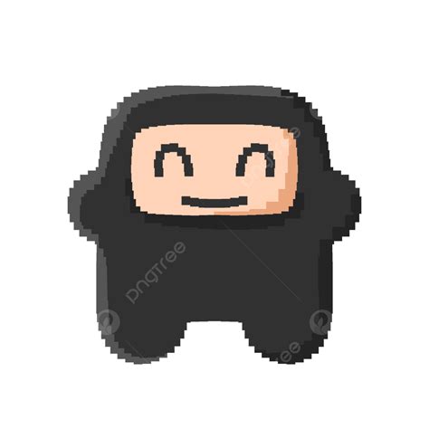 Pixel Character Png Picture 8bit Pixel Ninja Character Simple Png