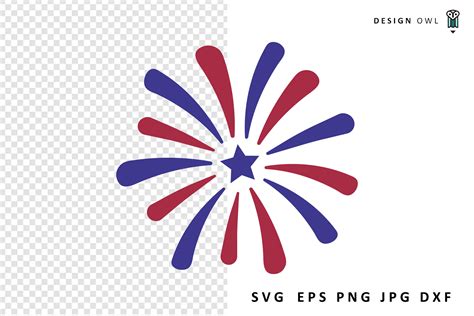 Firework Svg File Graphic By Design Owl · Creative Fabrica