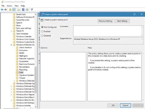 how to create daily system restore points in windows