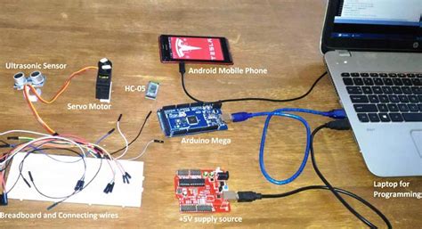 Radar Using Arduino Circuit Diagram Circuit Diagram