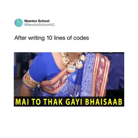Newton School On Linkedin Newtonschool Codingmemes Techmemes