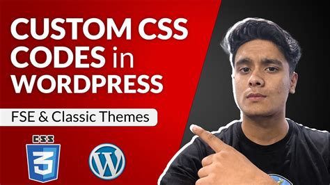 How To Add Custom Css In Wordpress 2 Easy Methods Youtube