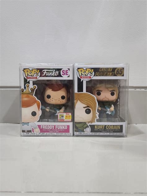 Funko Pop Kurt Cobain Set Freddy Hobbies And Toys Toys And Games On Carousell