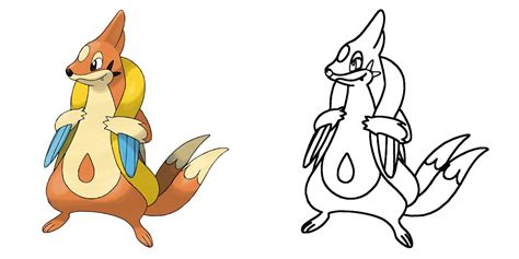 Pokemon Floatzel Coloring Pages 2025 Pokemon Floatzel Coloring Pages 2025