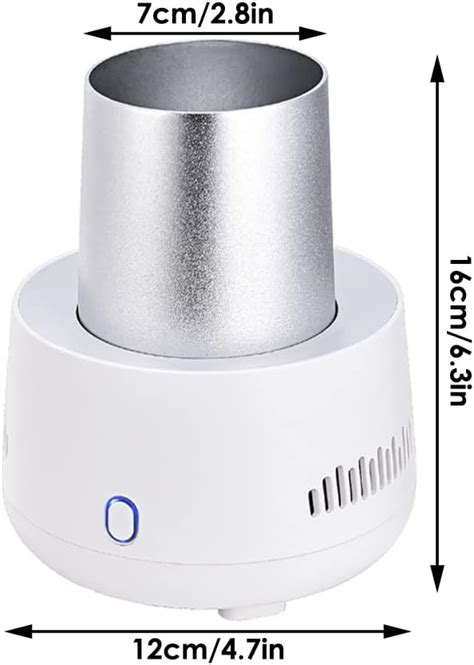 Small Cooling Cup Mini Can Fridge Desktop Fridge Small Cooler Car Cooler Portable Mini Fridge