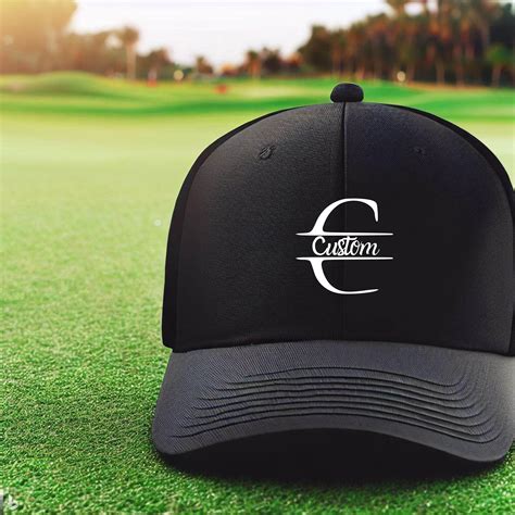 Custom Golf Hat Monogrammed Hat Personalized Golfing Embroidered Hat