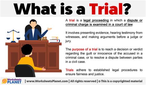What Is A Trial Definition Of Trial