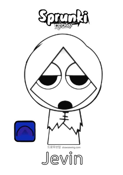 스프런키 리테이크 색칠도안 모음 3 드로우 쏘잉