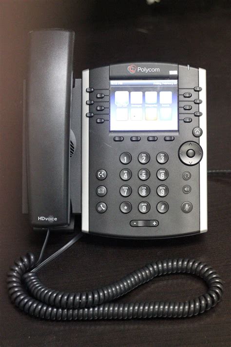 Polycom VVX410 Color Screen HD Voice IP With Power GigE Dual Port PC Overstock