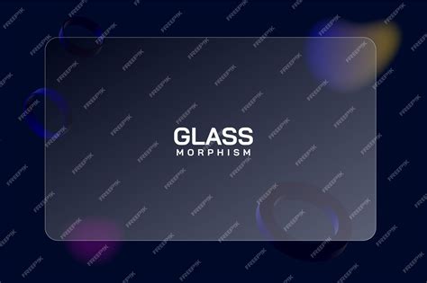 Premium Vector Glass Morphism And Abstract Shapes 3d Creative
