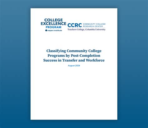 Program Classification Tools From Unlocking Opportunity College Excellence Program