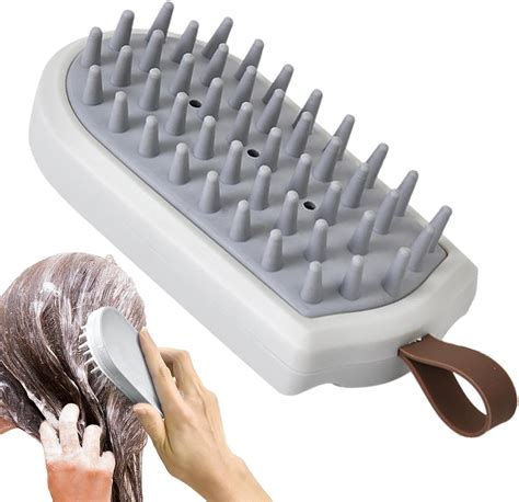 Shampoo Massager Brush Scalp Soft Silicone Scalp Scrubber For Massage Ergonomic Hair Washing