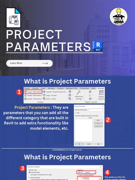 Project Parameters In Revit Pdf Autodesk Revit Parameter Computer Programming