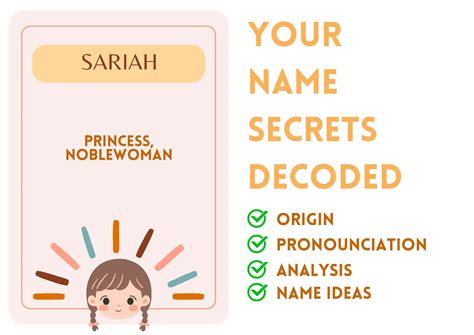 Sariah Islamic Girl Name Meaning And Pronunciation