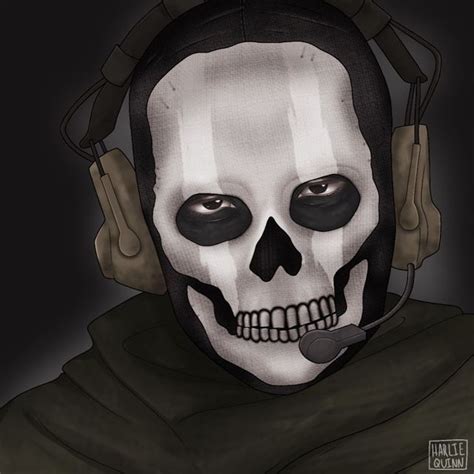 Ghost Cod Face Drawing Ghost Cod Face Paint Call Of Duty Ghosts Face
