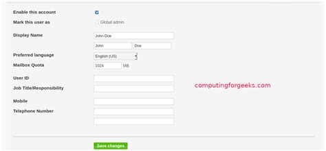 How To Add Domains And User Accounts To IRedMail Mail Server ComputingForGeeks