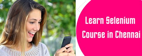 Selenium Training In Chennai Best Selenium Course In Chennai