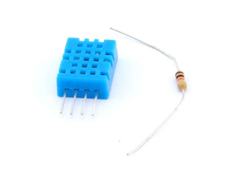 Dht11 Temperature Humidity Sensor Resistor Kiwi Electronics