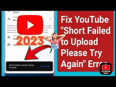 Youtube Shorts Upload Failed Problem New Solution Upload Failed Shorts Trending