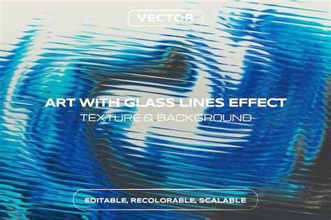 Premium Vector Art With Glass Lines Effect Premium Vector Art With Glass Lines Effect