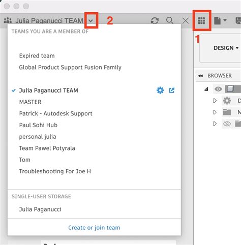 Autodesk Fusion ファイルが読み取り専用で表示される