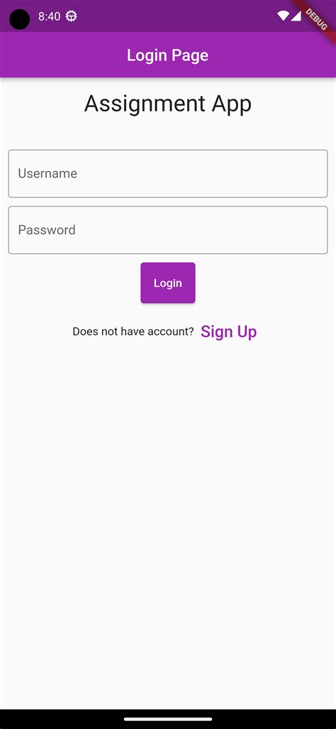 github devpravesh assignment app login signup using sqlite and