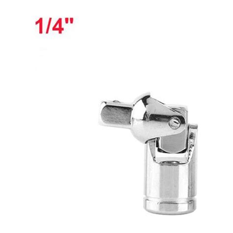 1 4 3 8 1 2 Universal Joint Set Ratchet Extension Bar Socket Swivel Ratchet Tool